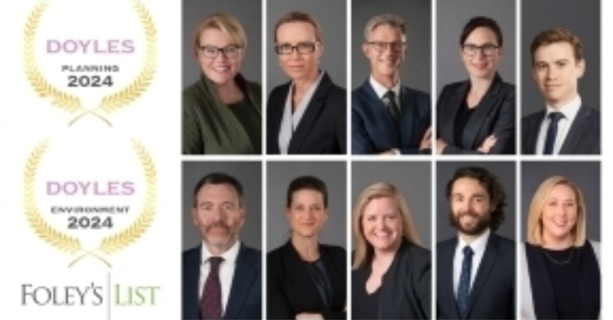 Leading Planning & Environment Barristers - Doyle's Guide 2024 | Foleys ...