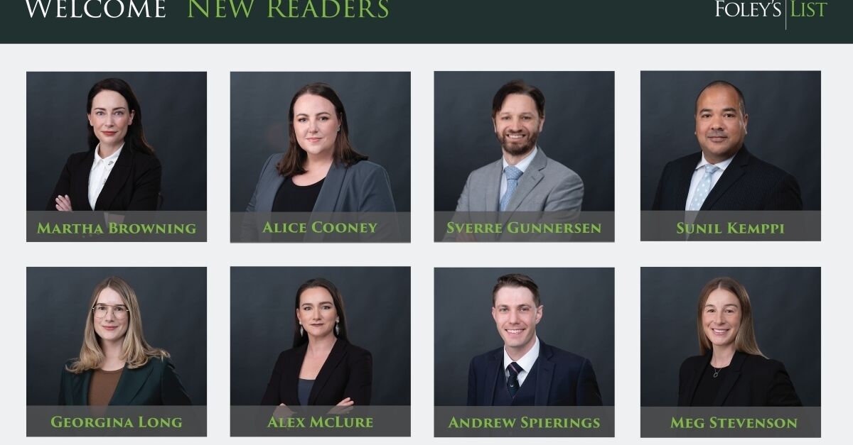 We are incredibly excited to introduce our newest readers! | Foleys List