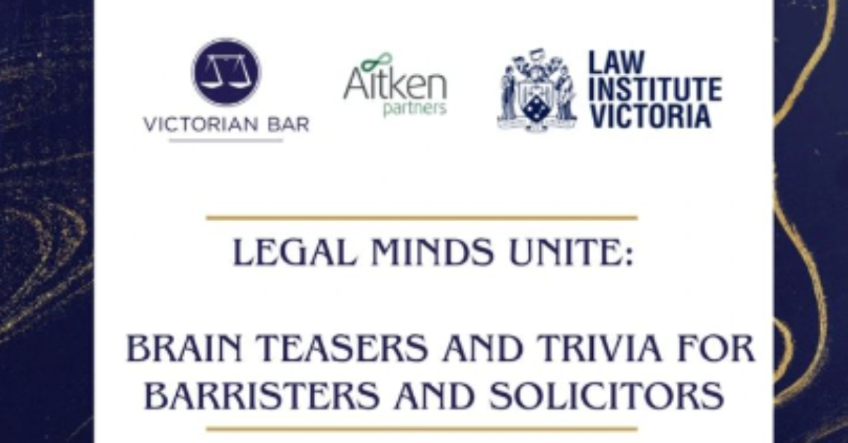 Legal Minds Unite: Brain Teasers and Trivia for Barristers and ...
