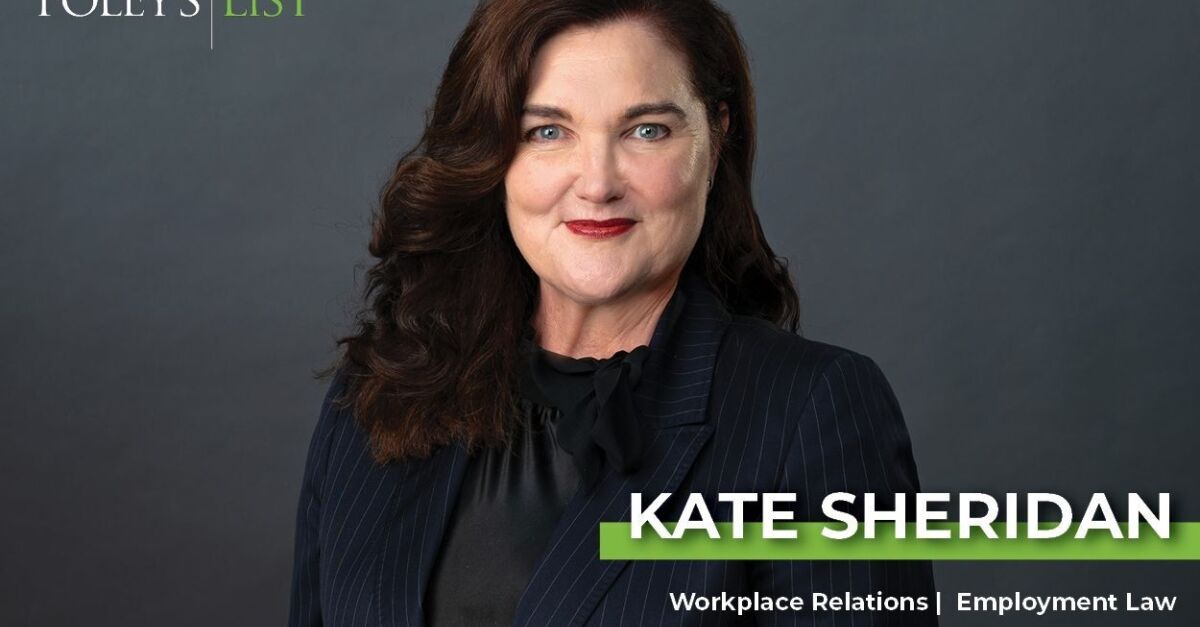 Welcome Kate Sheridan | Foleys List