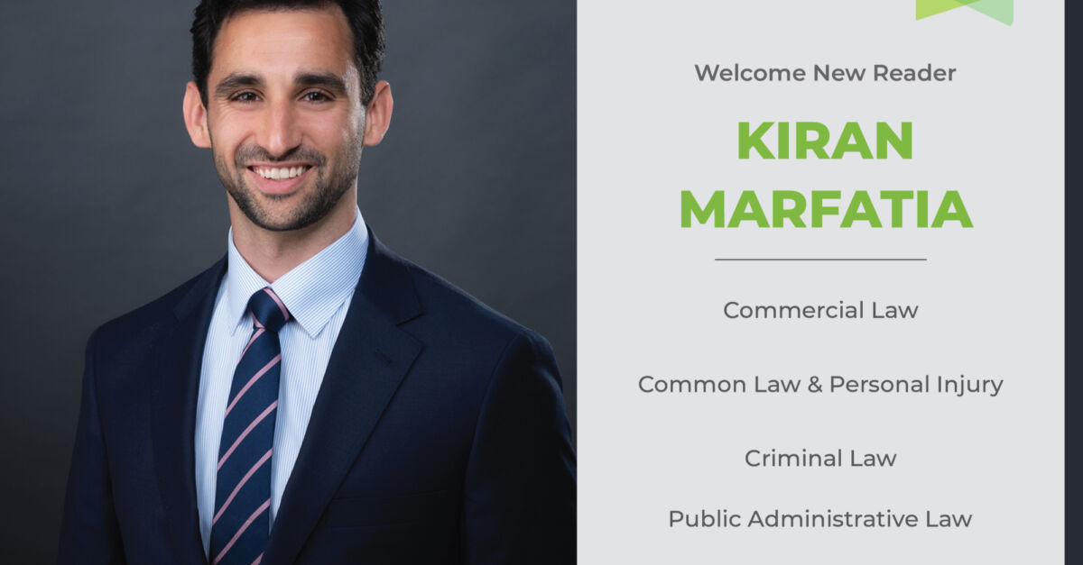 Foley's List is excited to welcome our new reader Kiran Marfatia! | Foleys List