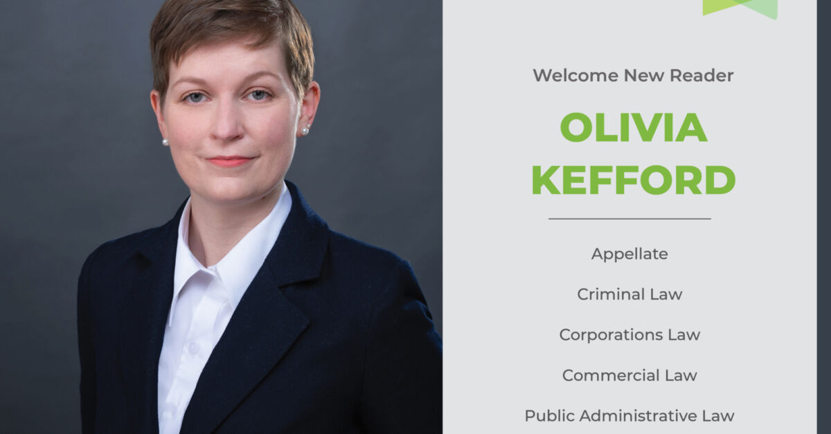Foley's List is excited to welcome our new reader Olivia Kefford ...