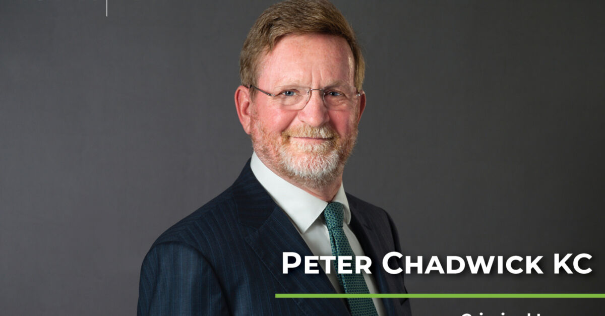 Welcome Peter Chadwick KC | Foleys List