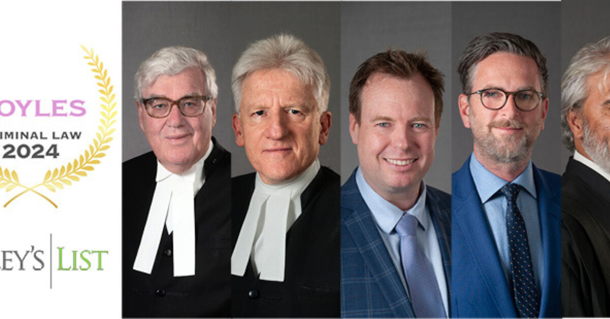 Leading Criminal Law Barristers in Australia - Doyle's Guide 2024 ...