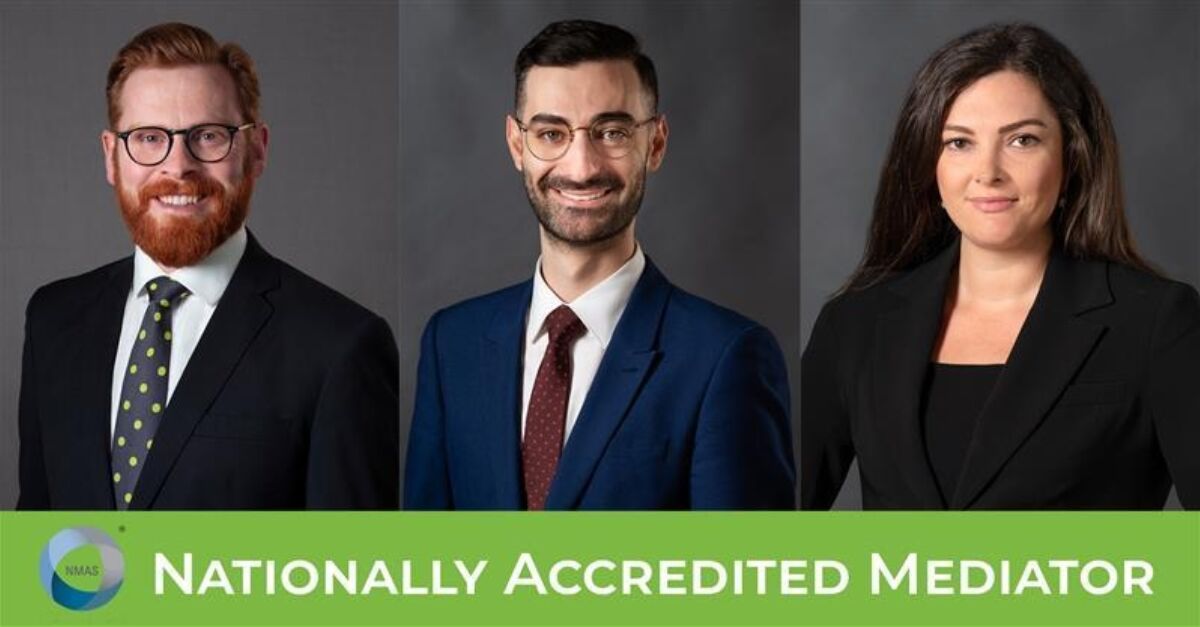 New Nationally Accredited Mediators | Foleys List