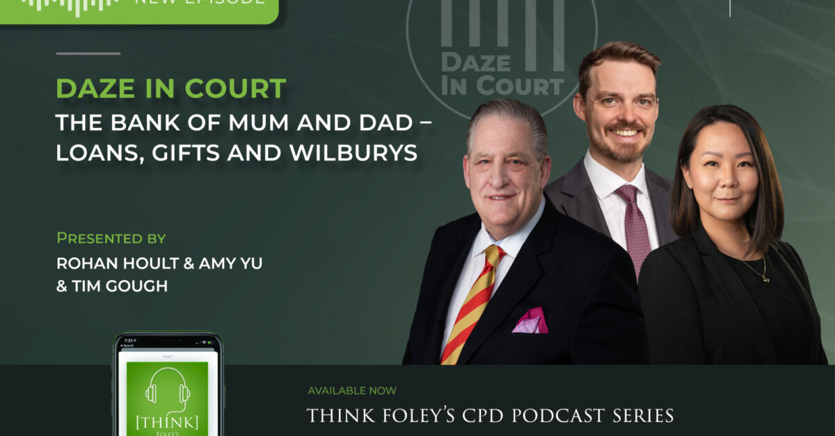 Daze in Court - The Bank of Mum and Dad – loans, gifts and Wilburys ...