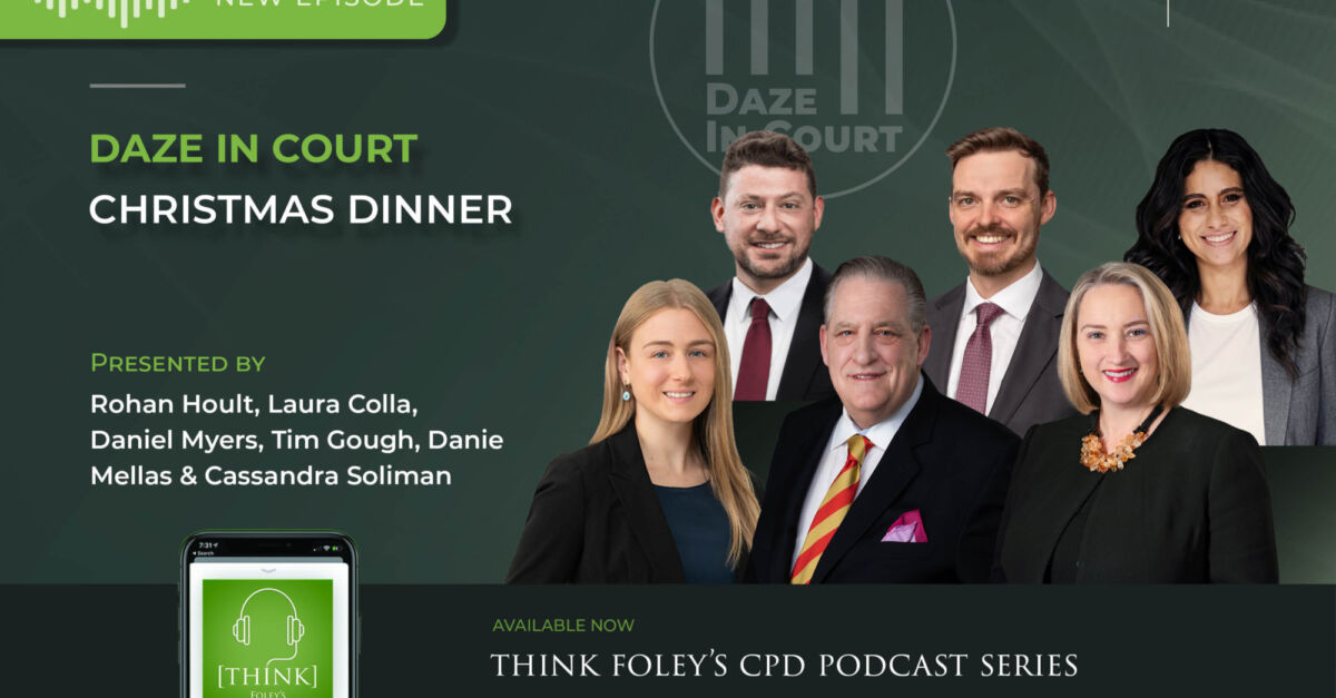 Daze in Court - xmas | Foleys List